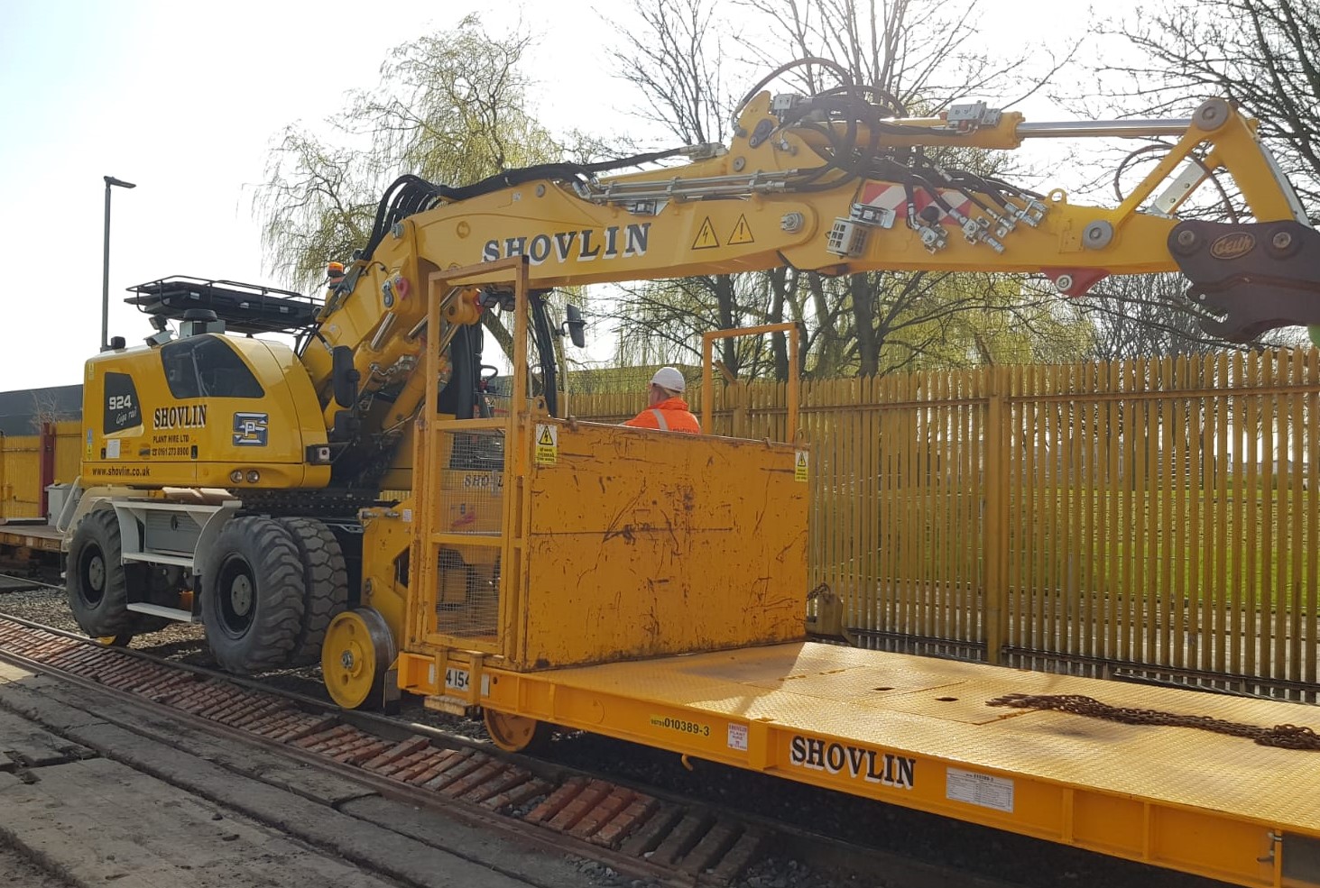 Trailer Man Basket | Shovlin Plant Hire Limited